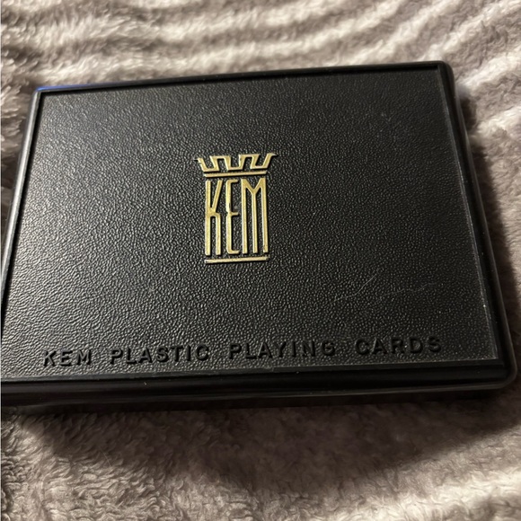KEM | Games | Vintage Kem Bridge Playing Cards Yellow Green 2 Decks ...
